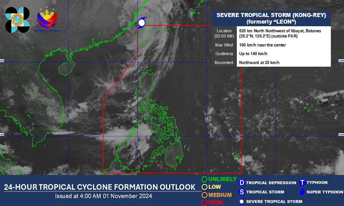 Leon Weakens After Battering Batanes, Exits PAR | OneNews.PH
