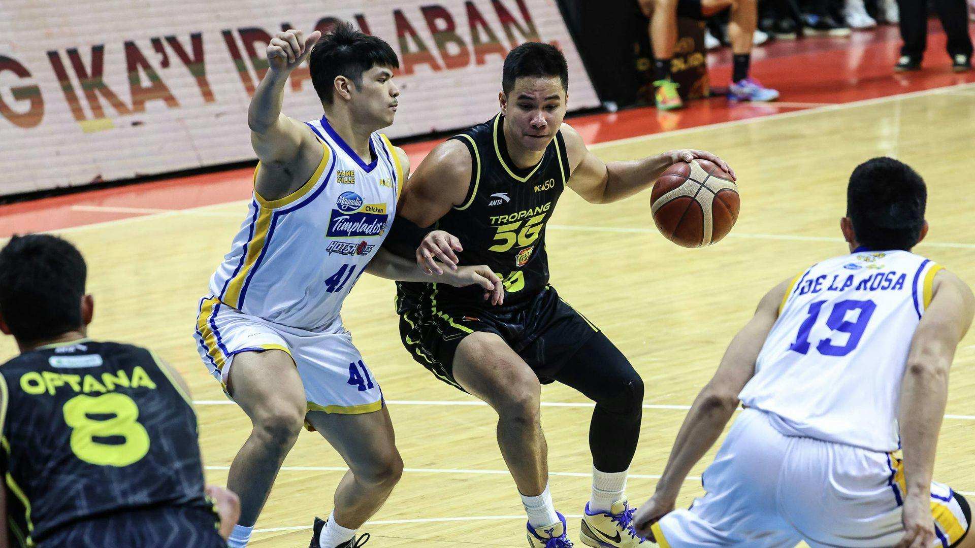 TNT spoils LA Tenorio's Magnolia debut as playing-coach as Tropang 5G ...