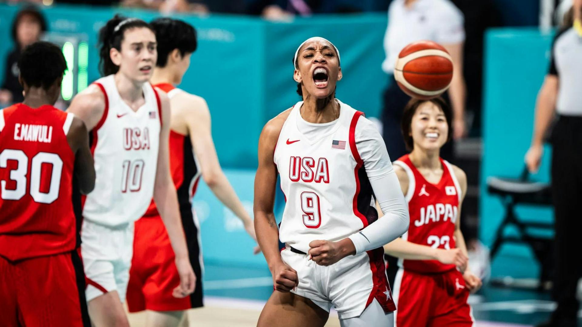 A'ja Wilson, Breanna Stewart dominate as Team USA bury Japan in Olympic ...