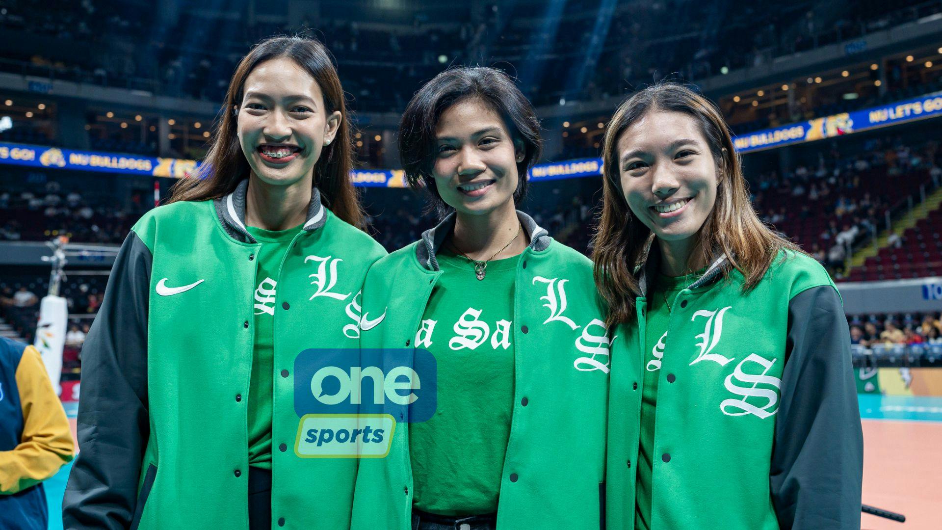 'Kilig na kilig ako' | DLSU's Thea Gagate, Angel Canino, Julia Coronel ...