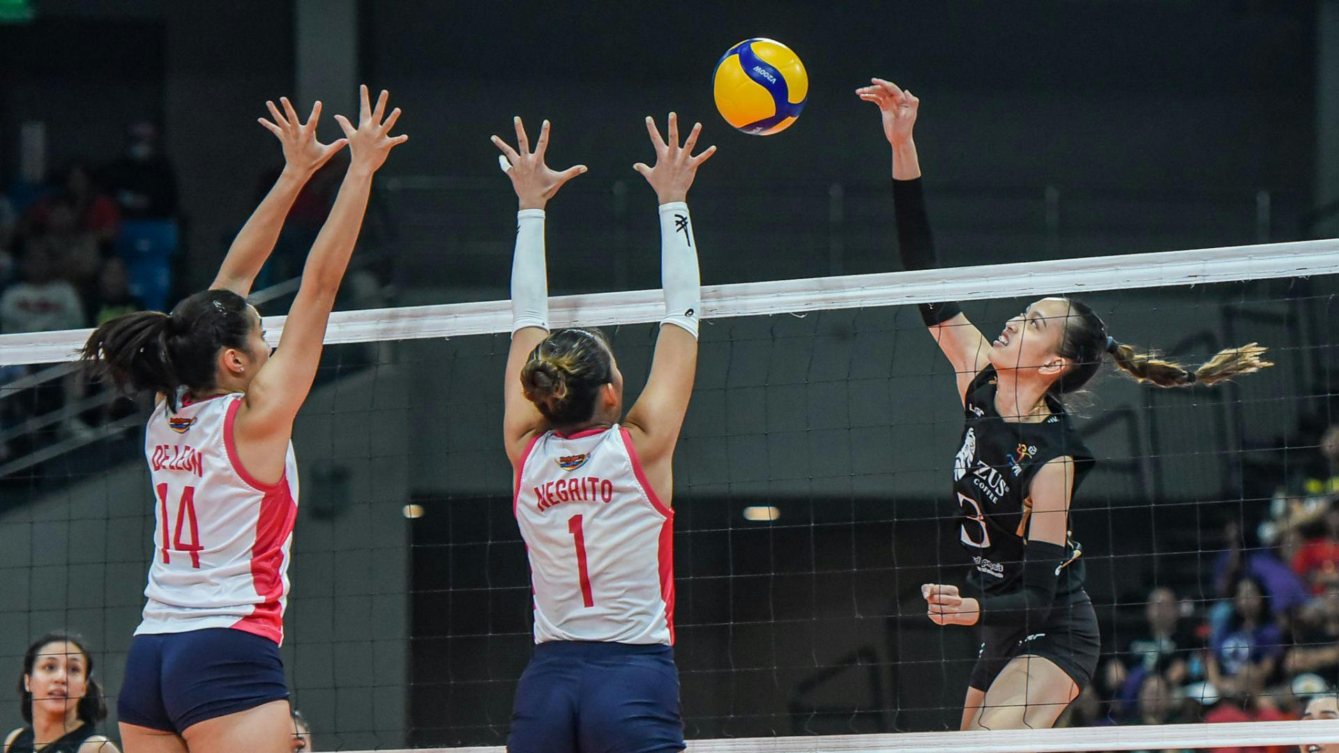 PVL: Alyssa Valdez, Bernadeth Pons all praises for Thea Gagate, ZUS ...