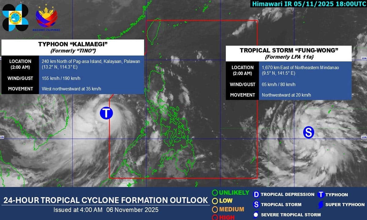 Tino Exits, Potential Super Typhoon To Enter PAR | OneNews.PH
