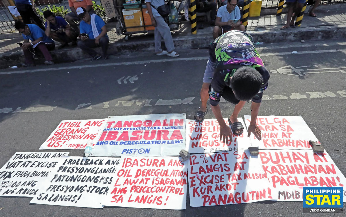 Transport Strike Proceeds In Metro Manila | OneNews.PH