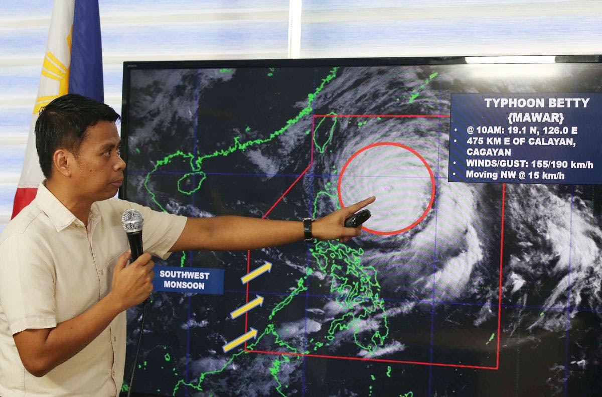 Betty Seen Exiting Friday; Signals Up In Batanes, Cagayan | OneNews.PH