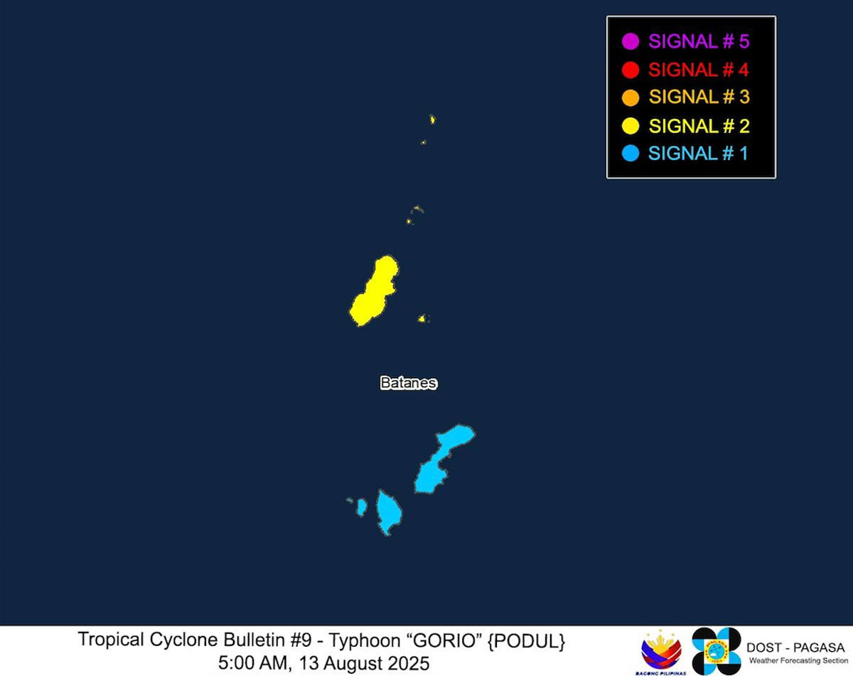 Itbayat, Batanes Under Signal No. 2 As Typhoon Gorio Slightly Intensifies | OneNews.PH