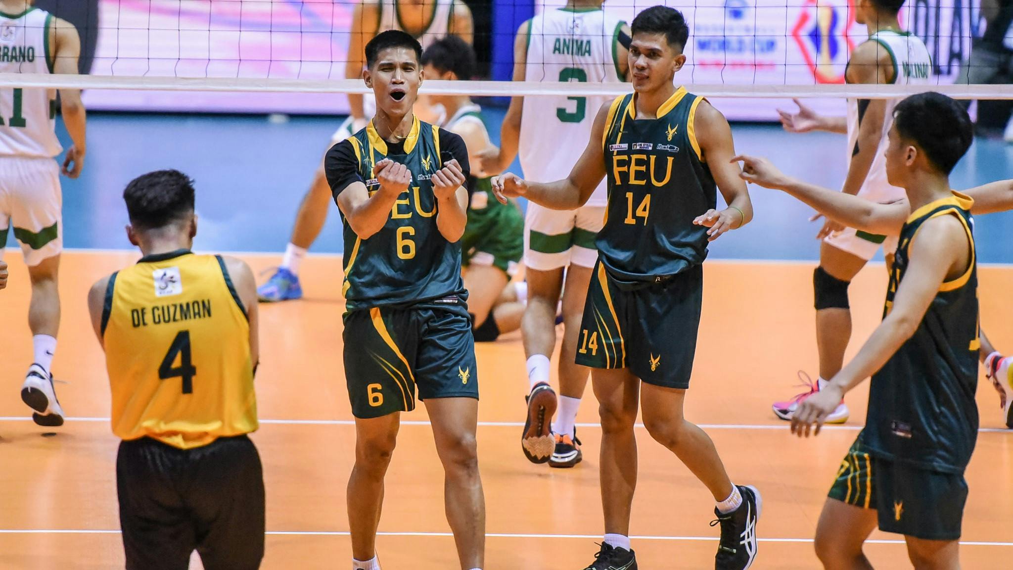 FEU climbs UAAP Season 85 men's volleyball stepladder after eliminating ...