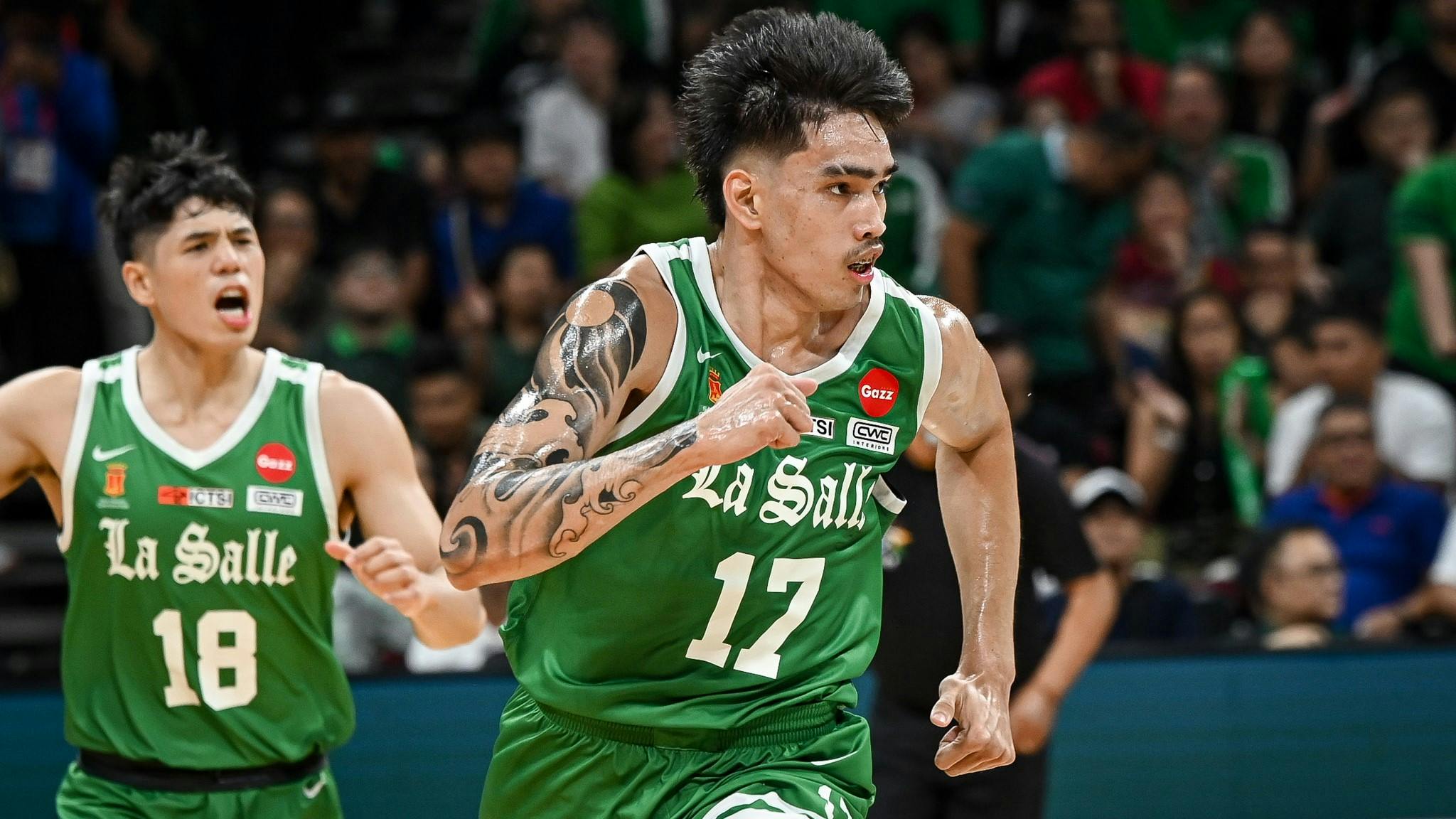 Kevin Quiambao gets deep after La Salle's record Game 1 loss to UP in ...