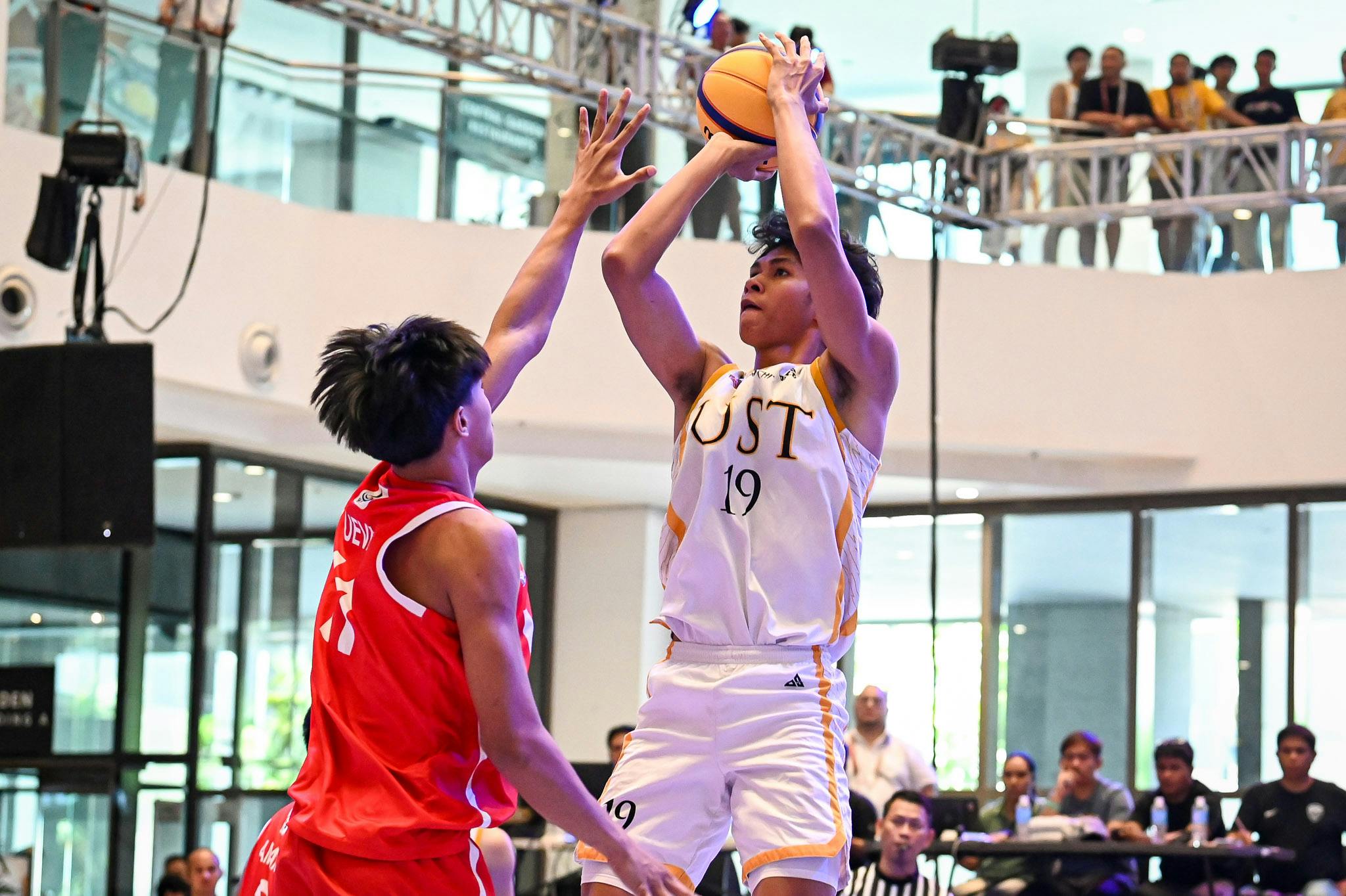 UST opens strong in juniors, boys division of UAAP 3x3 basketball ...
