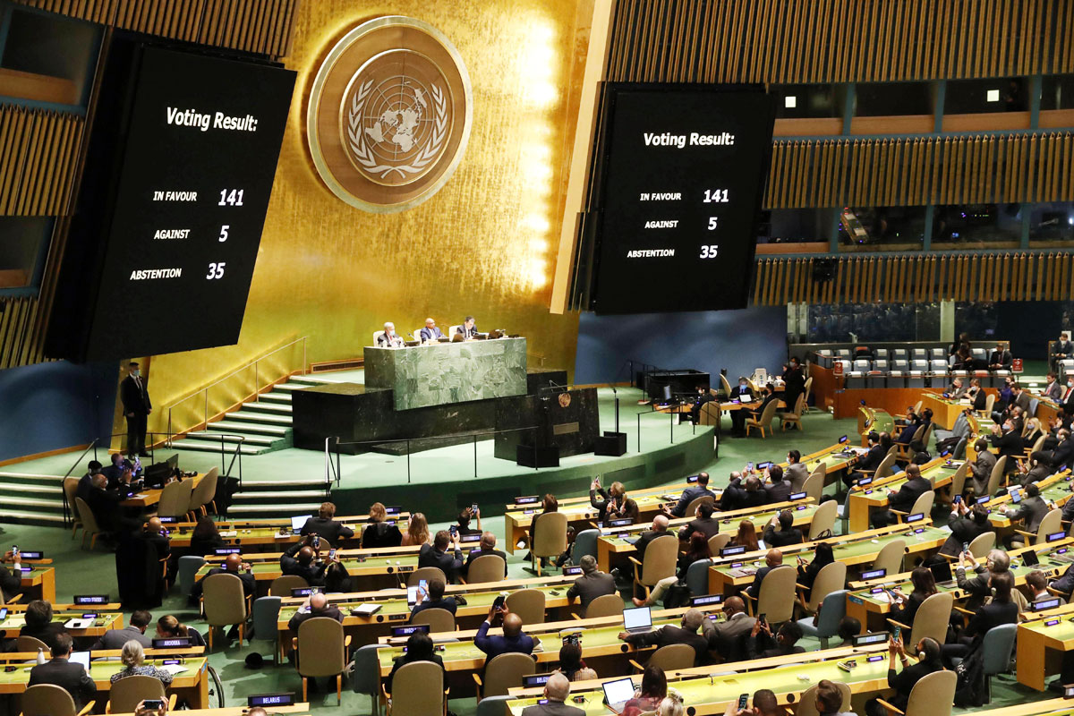 Historic UN Vote Denounces Russia | OneNews.PH