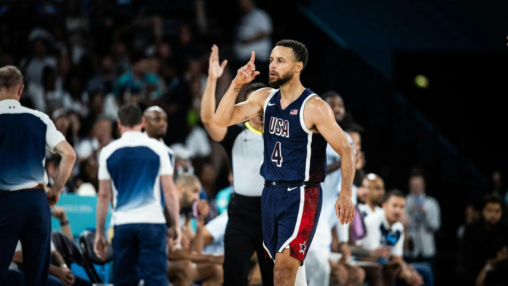 Steph Curry, Team USA frustrate host France to seize 5th straight ...