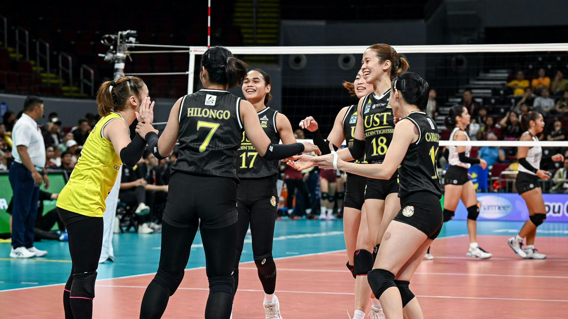 Red-hot UST clinches fourth straight win after overpowering UP in UAAP ...