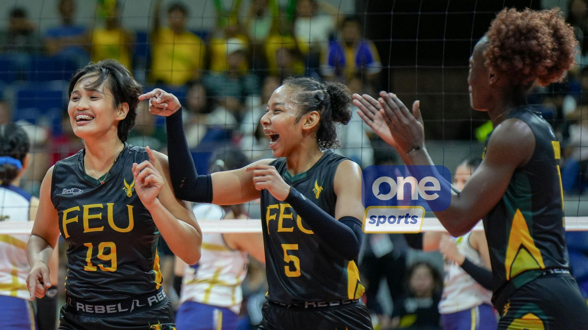 UAAP: Tin Ubaldo, FEU stun no. 1 NU in straight sets to force do-or-die ...
