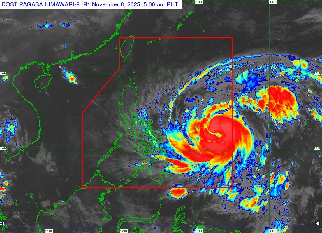 Uwan Enters PAR; Wind Signal Warning Up In Most Of Luzon, Parts Of ...