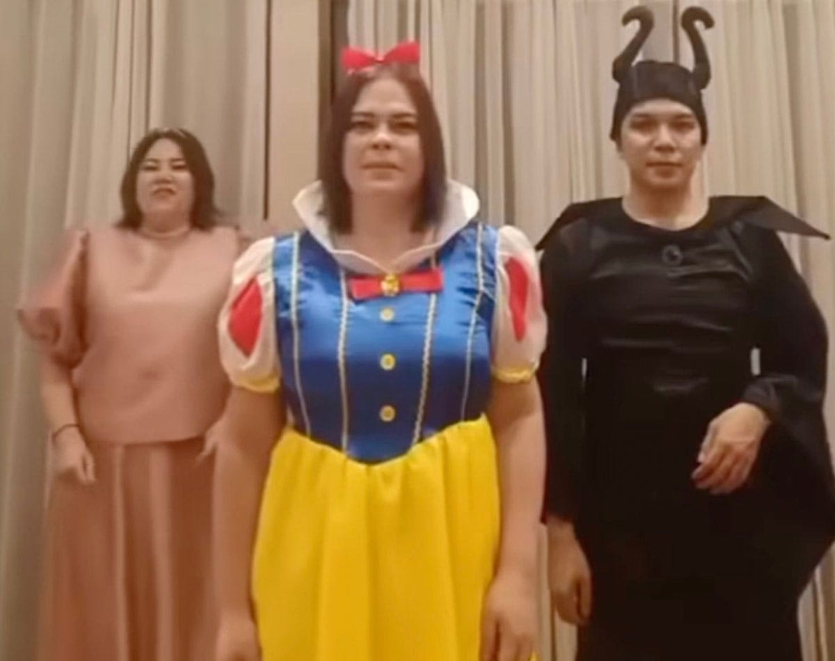 Dressed As ‘Snow White,’ Sara Duterte Dances To Taylor Swift | OneNews.PH