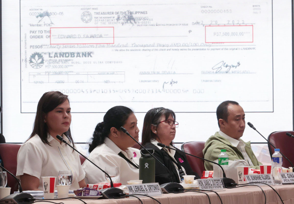 Sara Duterte Attends House Hearing On Funds, Takes Oath | OneNews.PH