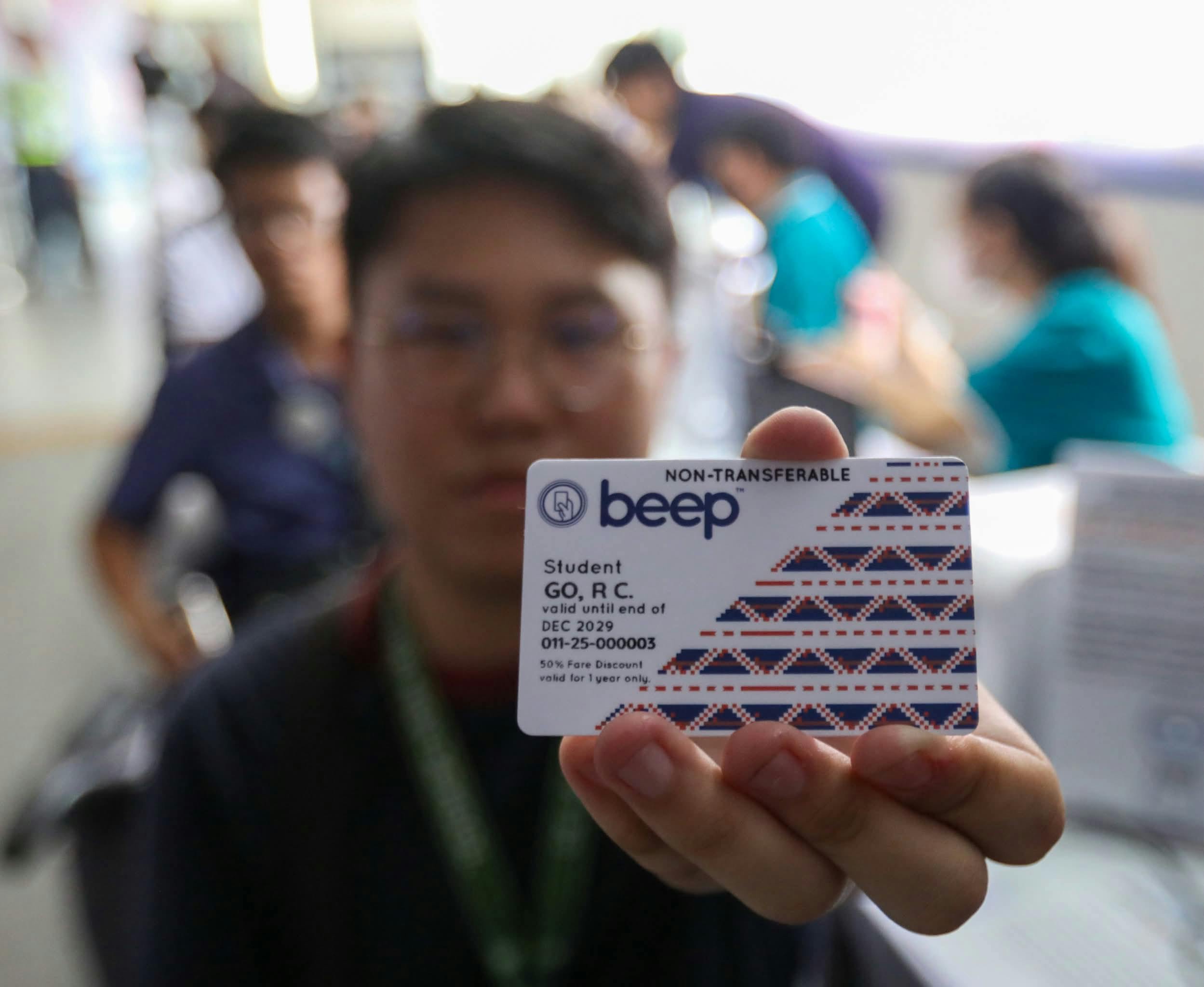 White Beep Cards For Students Now Available | OneNews.PH