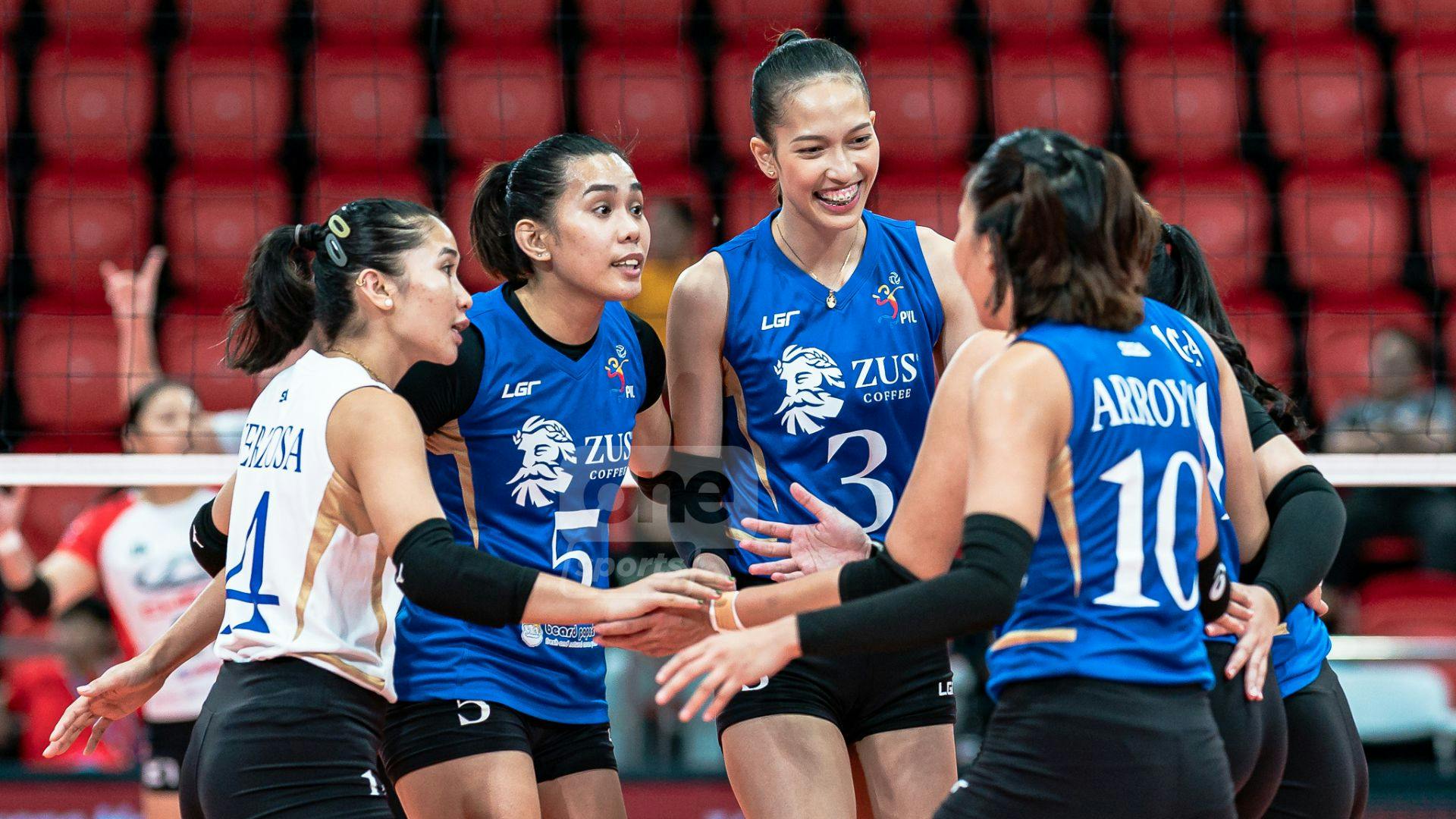 ZUS Coffee zaps Chery Tiggo for back-to-back wins in PVL All-Filipino ...