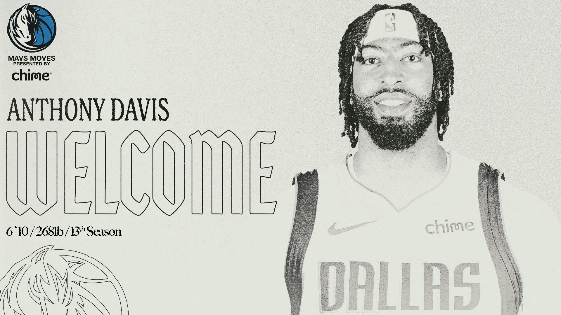 Anthony Davis to Dallas now official as Mavericks announce their end of ...