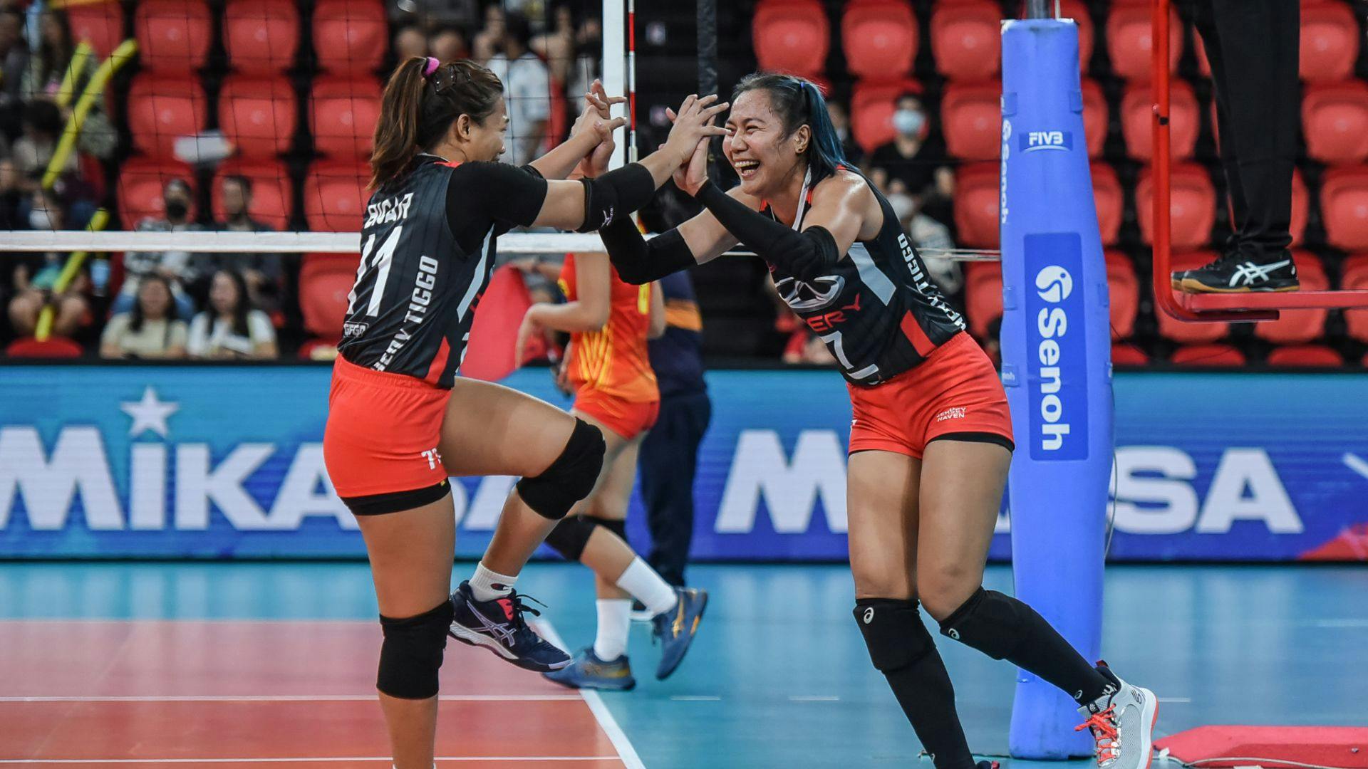 Alina Bicar plays difference-maker role in Chery Tiggo’s dominating win ...