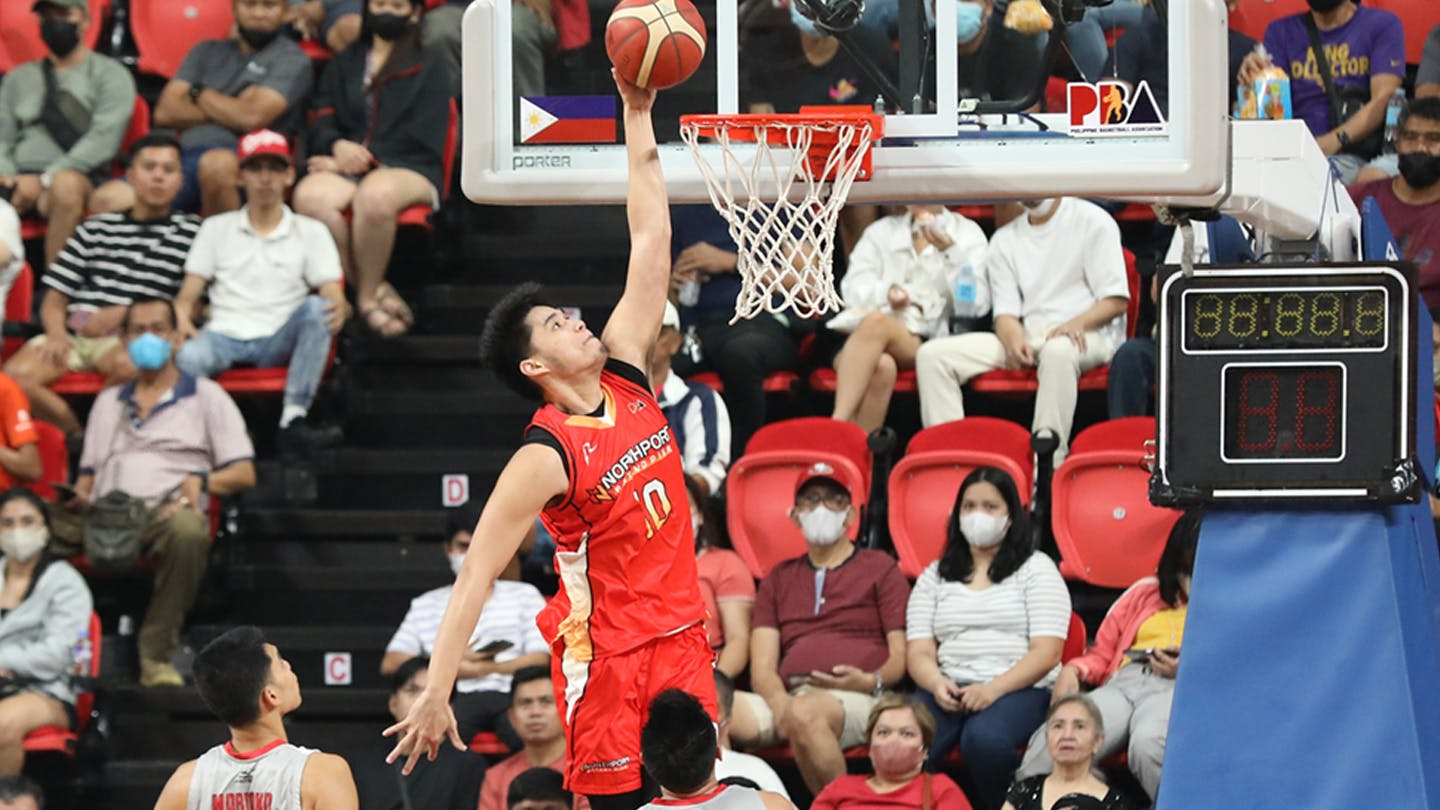 Gilas experience a big boost to PBA career, says NorthPort’s Arvin ...