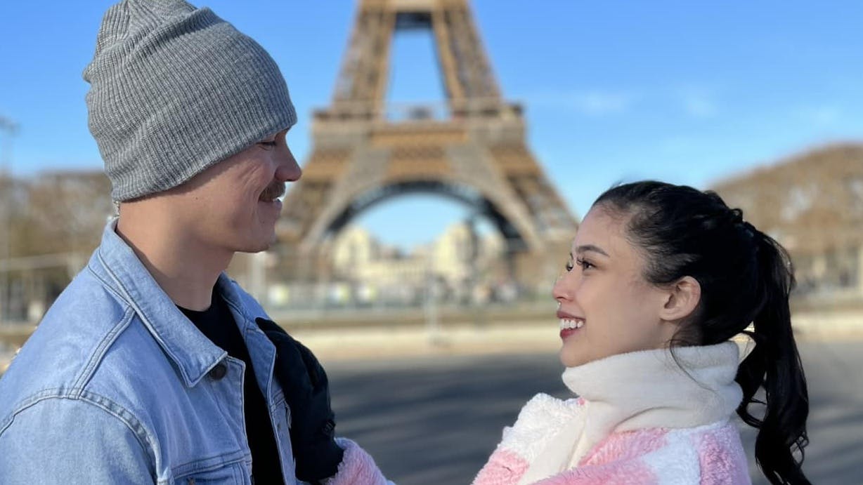 NorthPort star Robert Bolick enjoys Paris with wife Cassandra ...