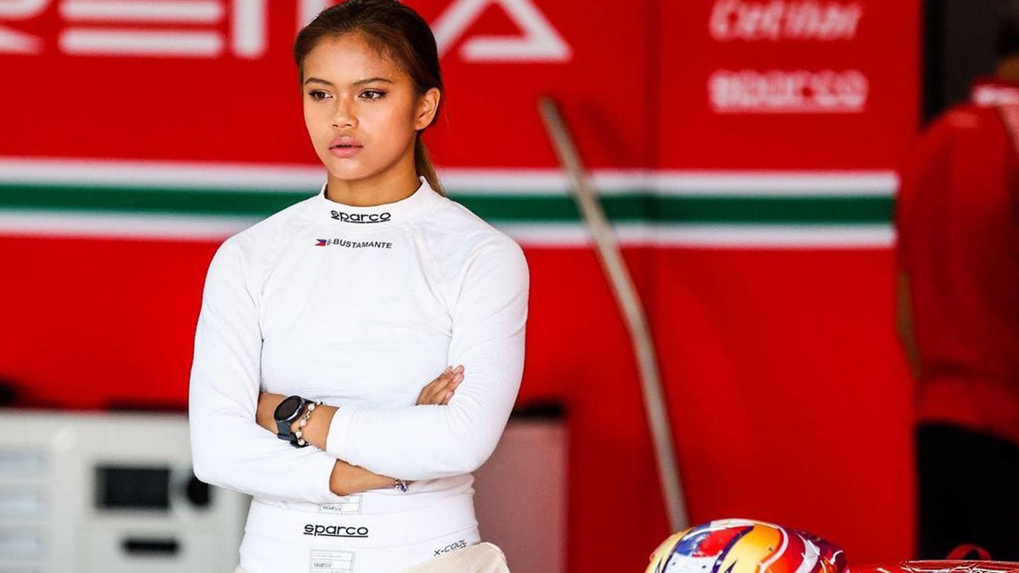 Racer Bianca Bustamante gets very Filipino welcome in return to country ...