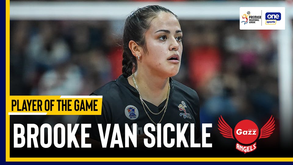 PVL Player of the Game Highlights: Brooke Van Sickle fuels Petro Gazz charge vs PLDT | OneSports.PH