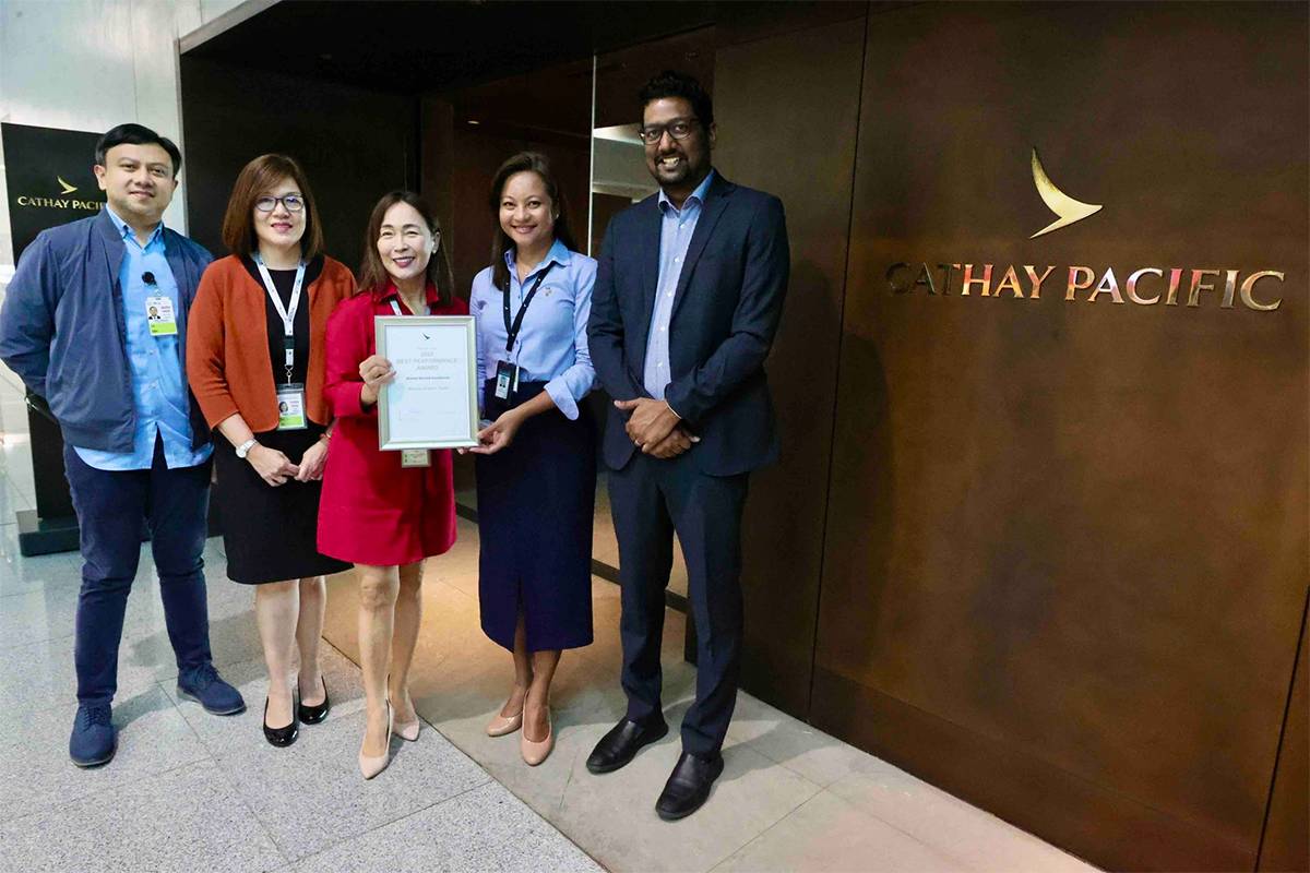 Cathay Pacific’s Manila Airport Team Wins 2023 Best Performance Award ...