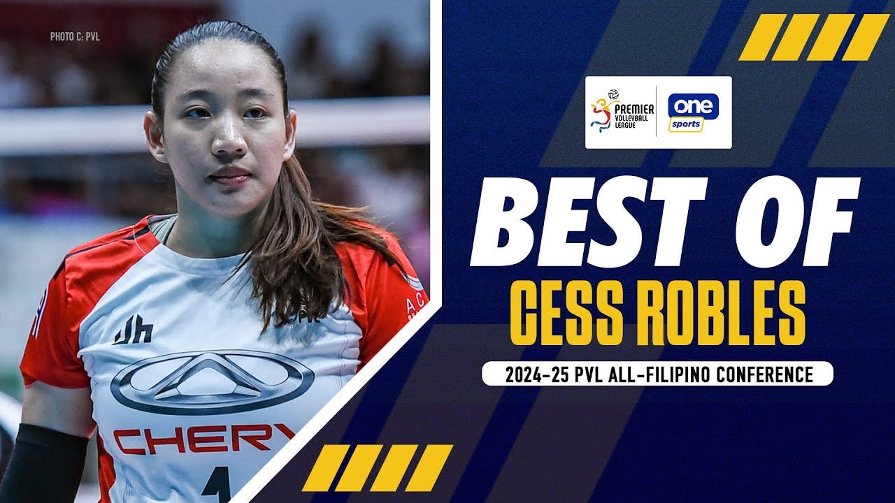 Best of Cess Robles | 2024-25 PVL All-Filipino Conference | OneSports.PH