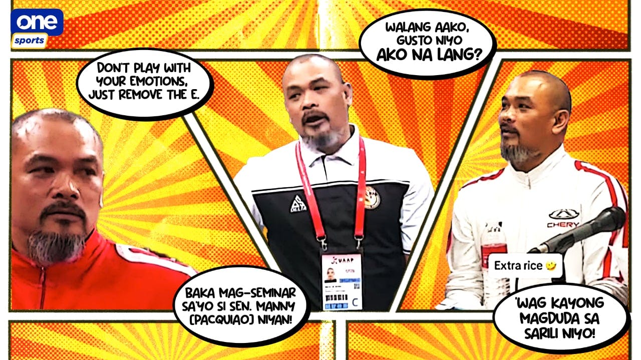 The most quotable quotes from Coach Kungfu Reyes in UAAP and PVL...so ...