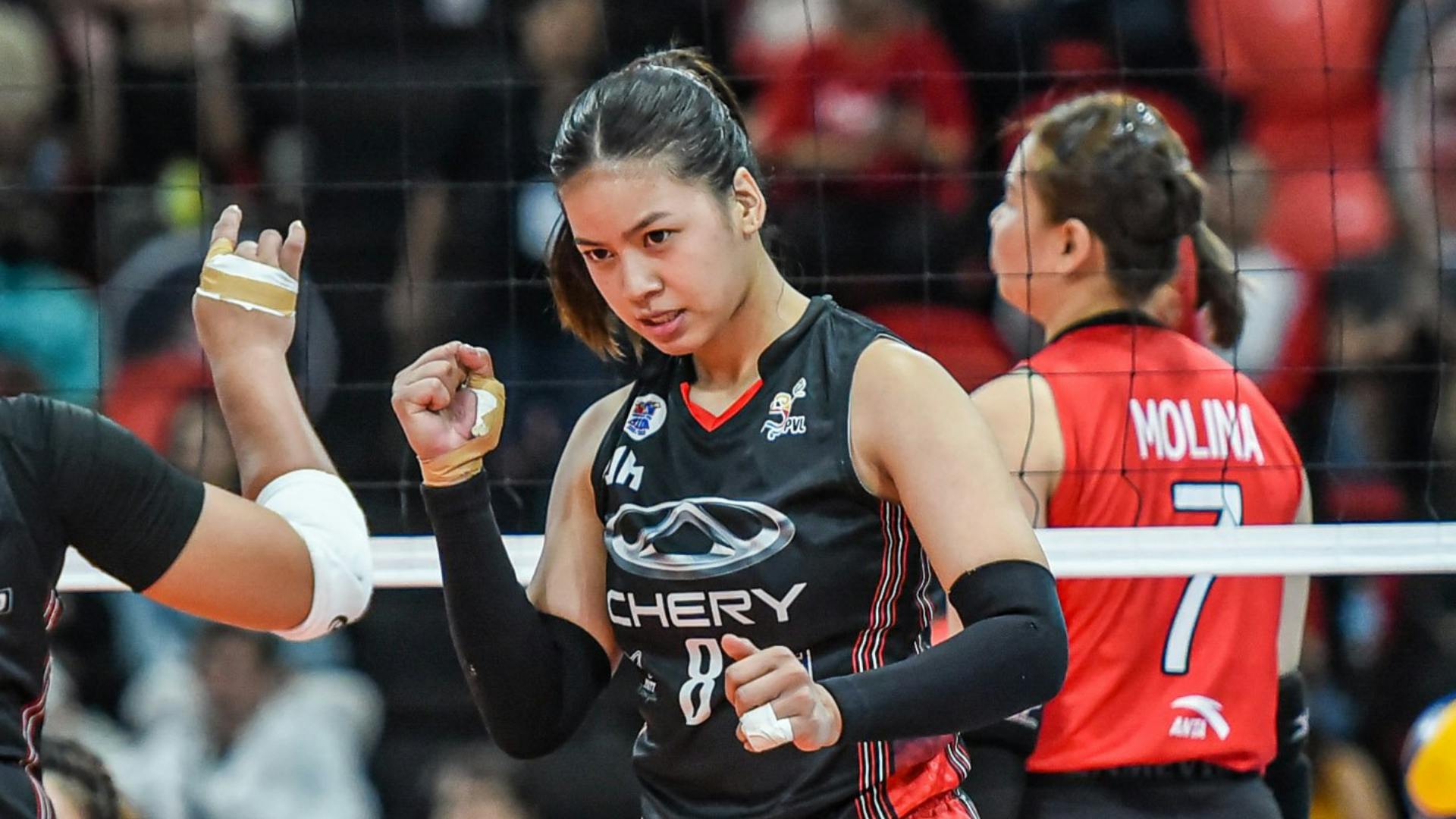 Chery Tiggo's Eya Laure slays to take her first PVL Player of the Week ...