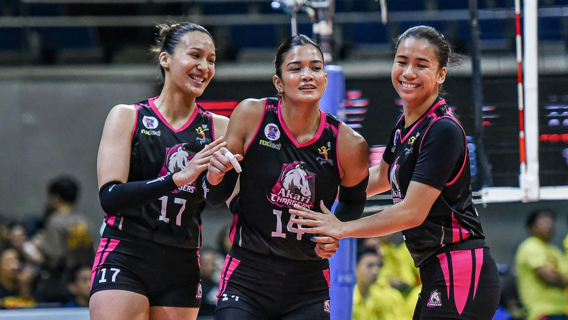 Faith Nisperos gets honest on being Akari teammates with ex-UAAP rivals ...
