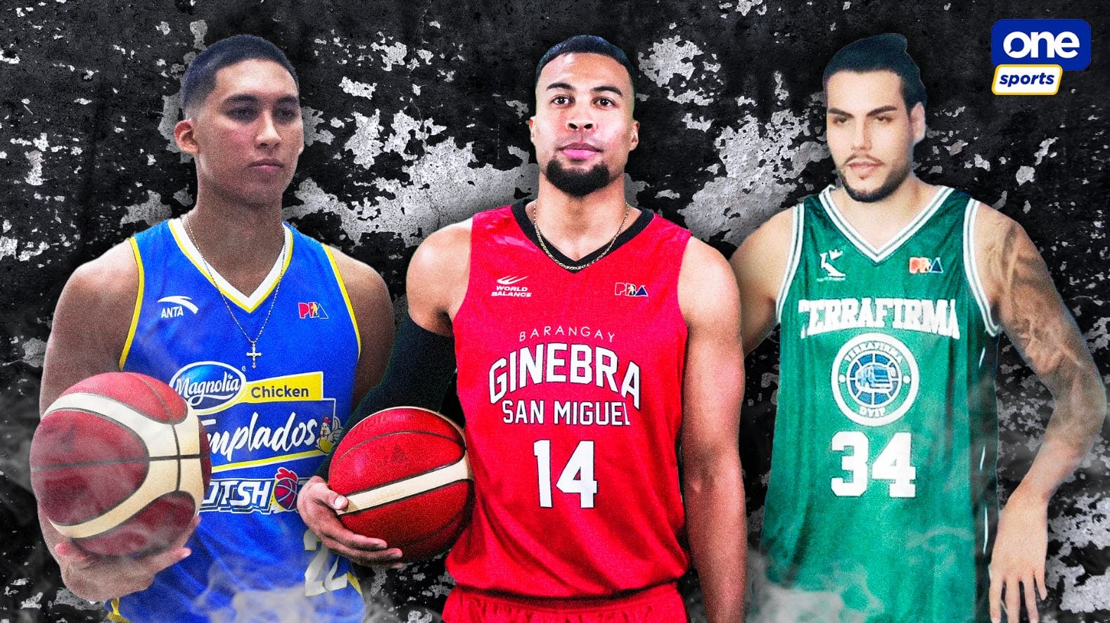 New look for these PBA stars after blockbuster trades | OneSports.PH