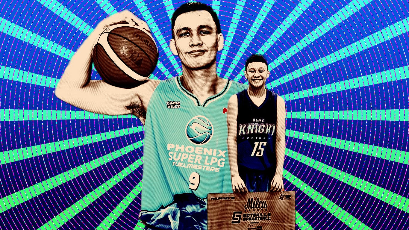 This PBA player is getting used to being a cheerleader | OneSports.PH