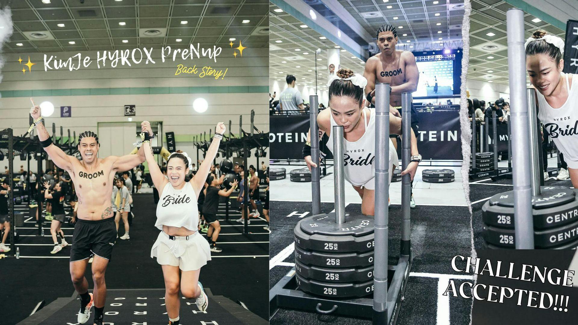Wedding prep goes extreme: Jerald Napoles & Kim Molina tackle HYROX ...