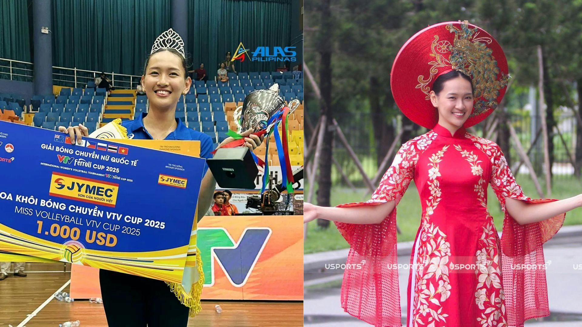 Alas Pilipinas’ Leila Cruz crowned Miss VTV Cup 2025 | OneSports.PH