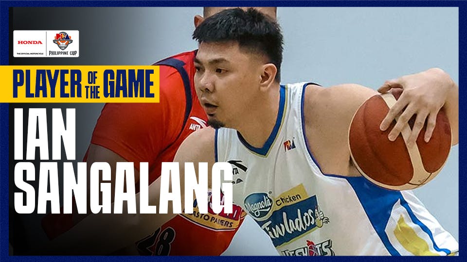 PBA Player of the Game Highlights: Ian Sangalang stars anew as Magnolia ...