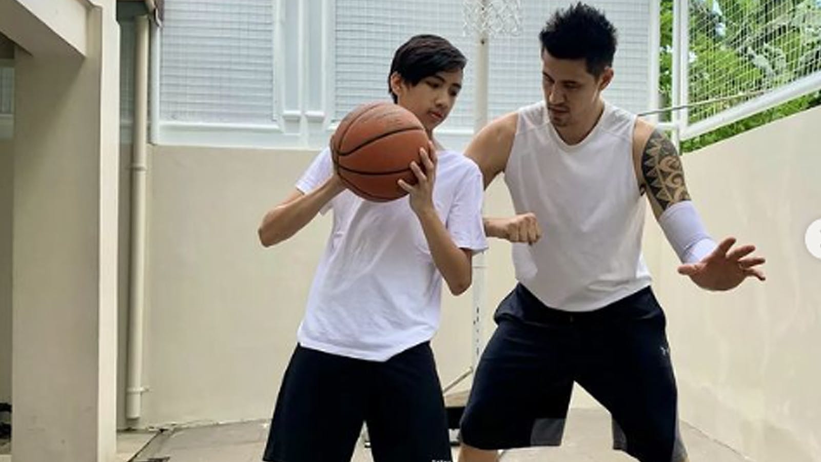 Marc Pingris’ son Mic shows some skills in this highlight clip ...