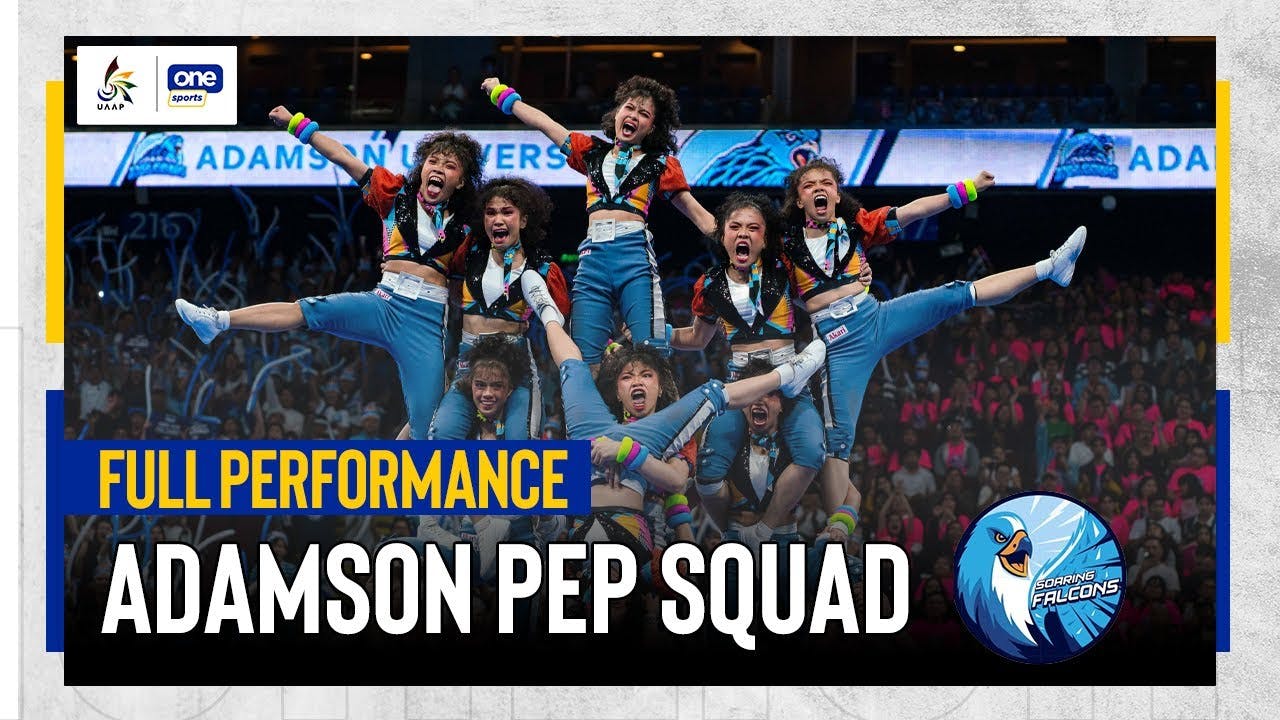 Adamson Pep Squad take top-2 finish in UAAP CDC | Full Performance ...