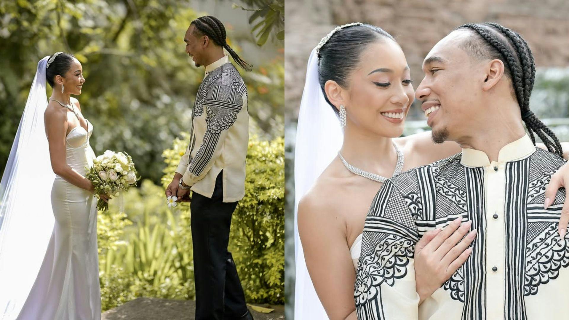 Chris Newsome and Cam Lagmay share stunning wedding photos | OneSports.PH