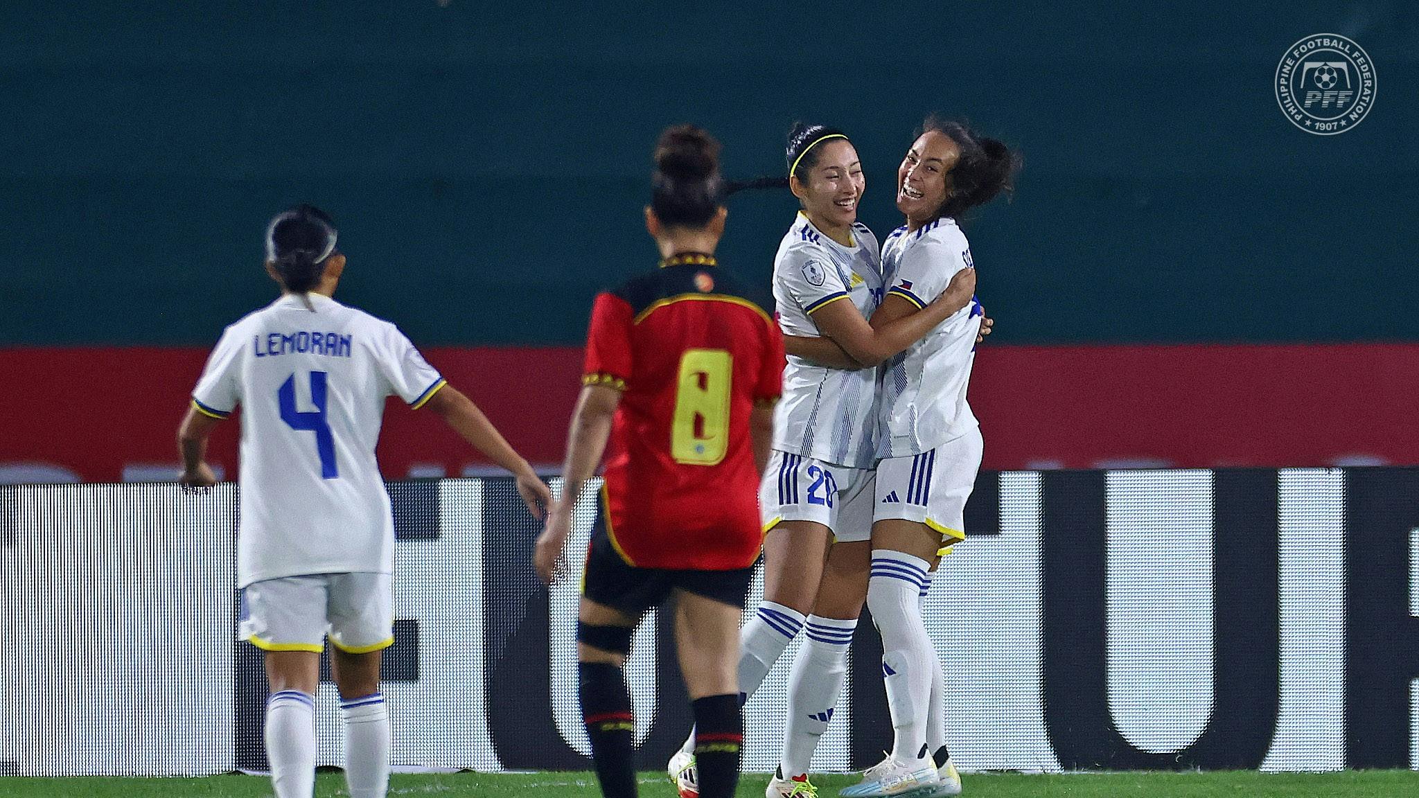Filipinas dismantle Timor-Leste with 7-0 start at ASEAN Women's MSIG ...
