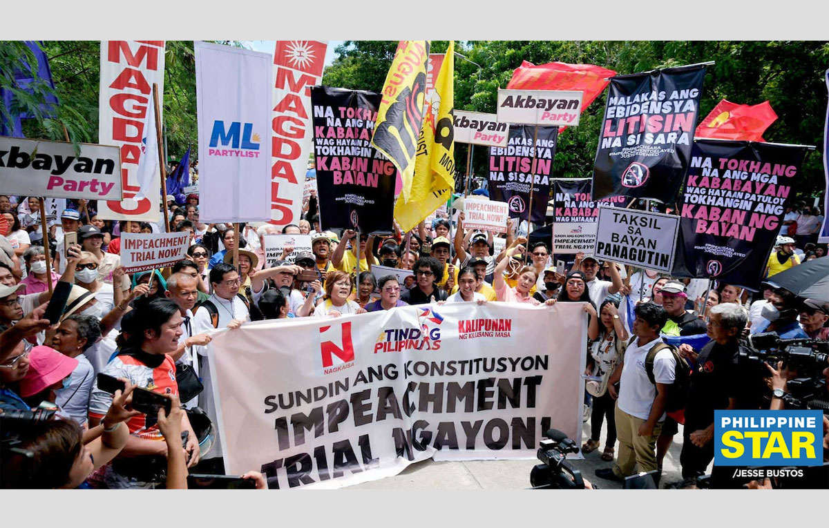 Protesters Storm Senate Gates: Follow The Constitution | OneNews.PH