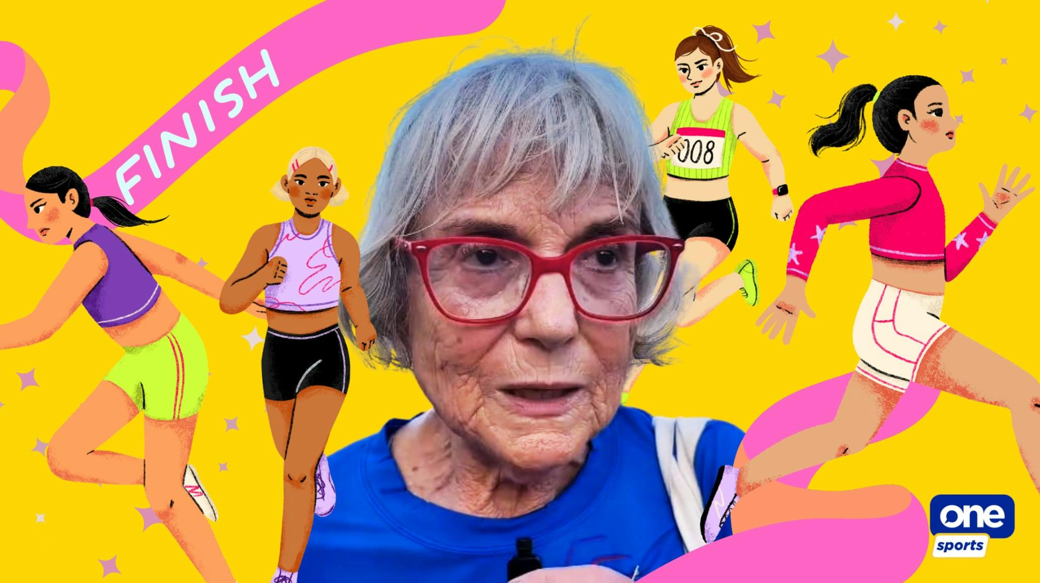 Runner Rosa Rosenberg, 79, now enjoys what was banned for women in a ...