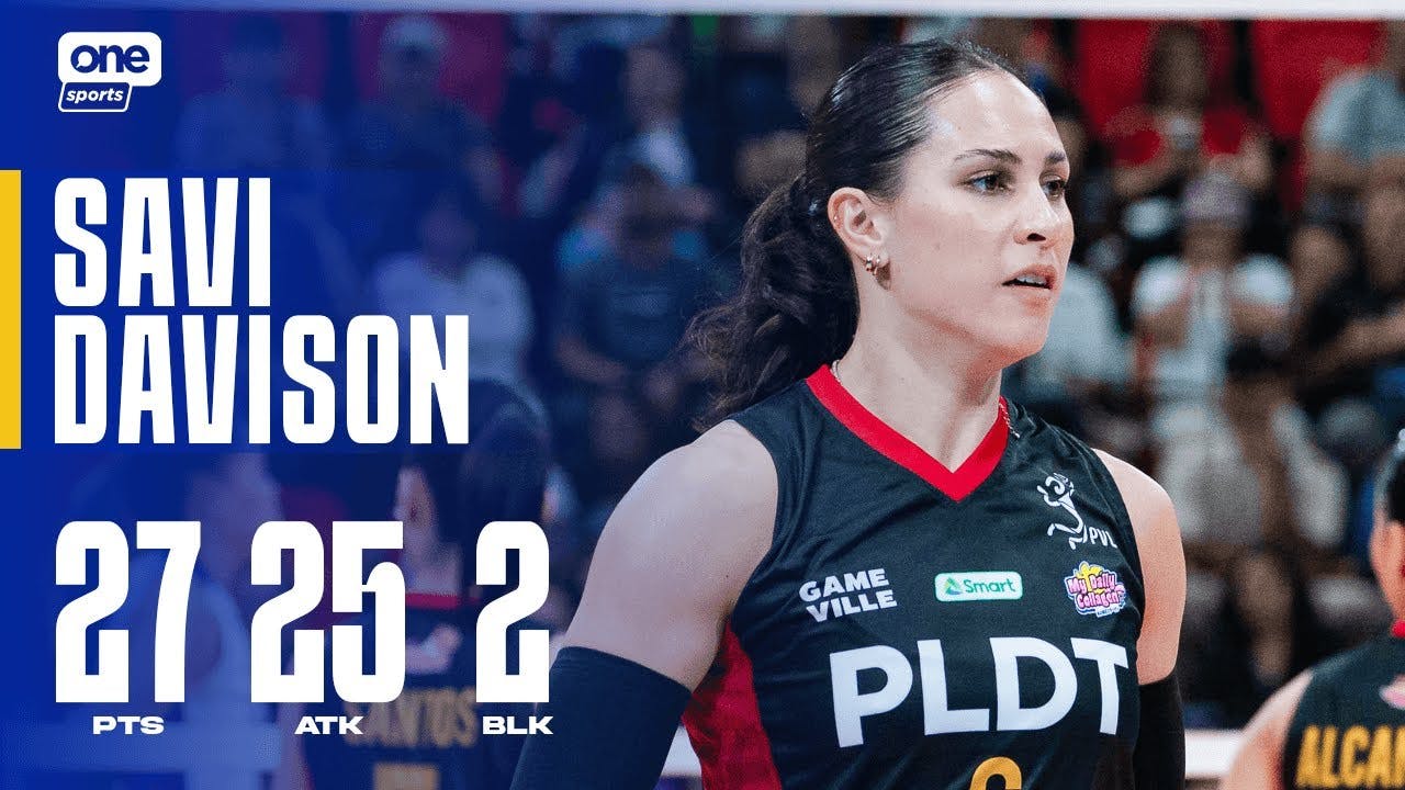 Savi Davison shines with big game for PLDT | PVL Highlights | OneSports.PH