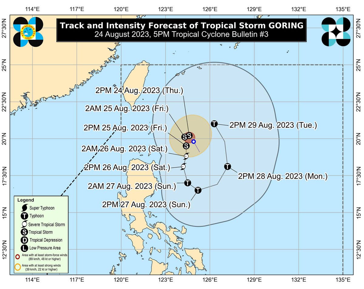 Goring May Intensify Into Typhoon | OneNews.PH