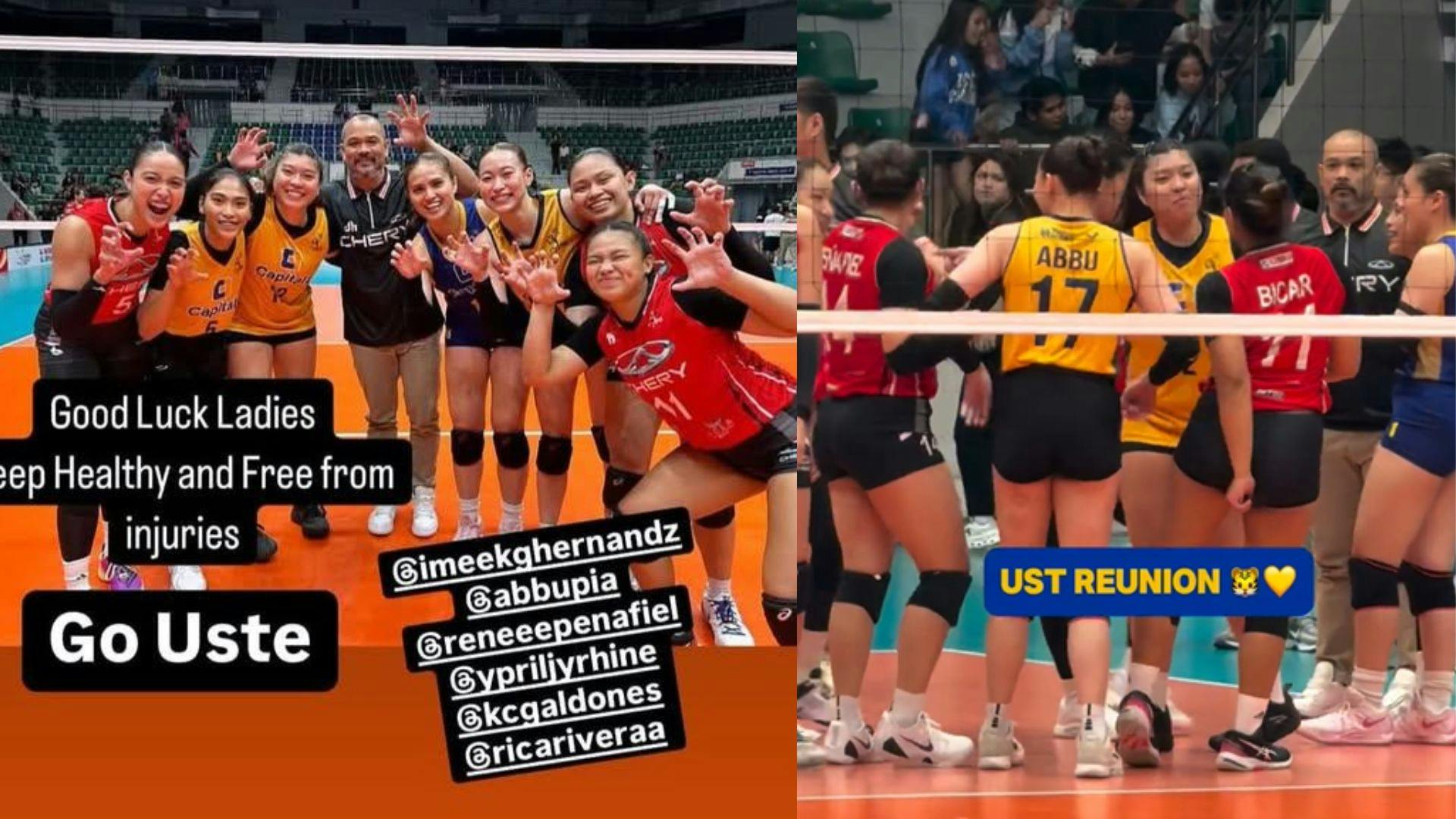 Imee Hernandez, Renee Peñafiel shine in PVL on Tour reunion with Coach ...